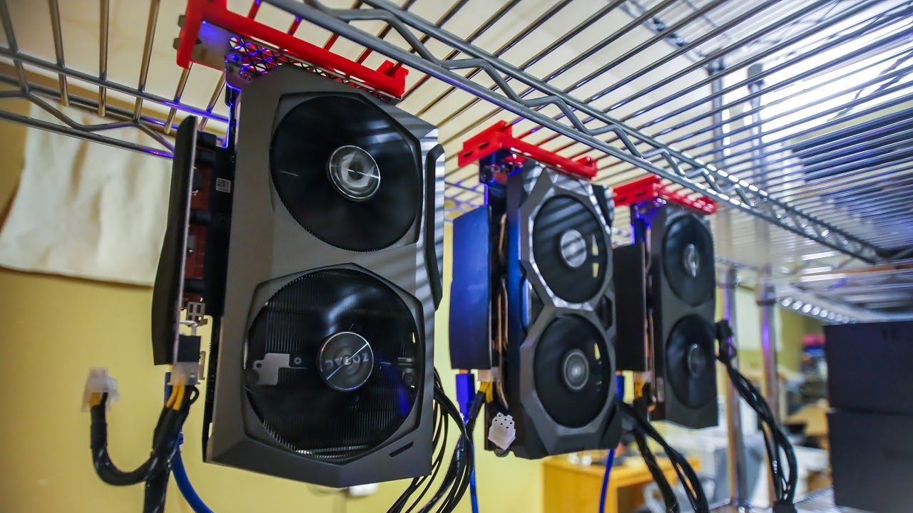 Building a FRAMELESS GPU Mining Rig... - CryptoNewsAlley